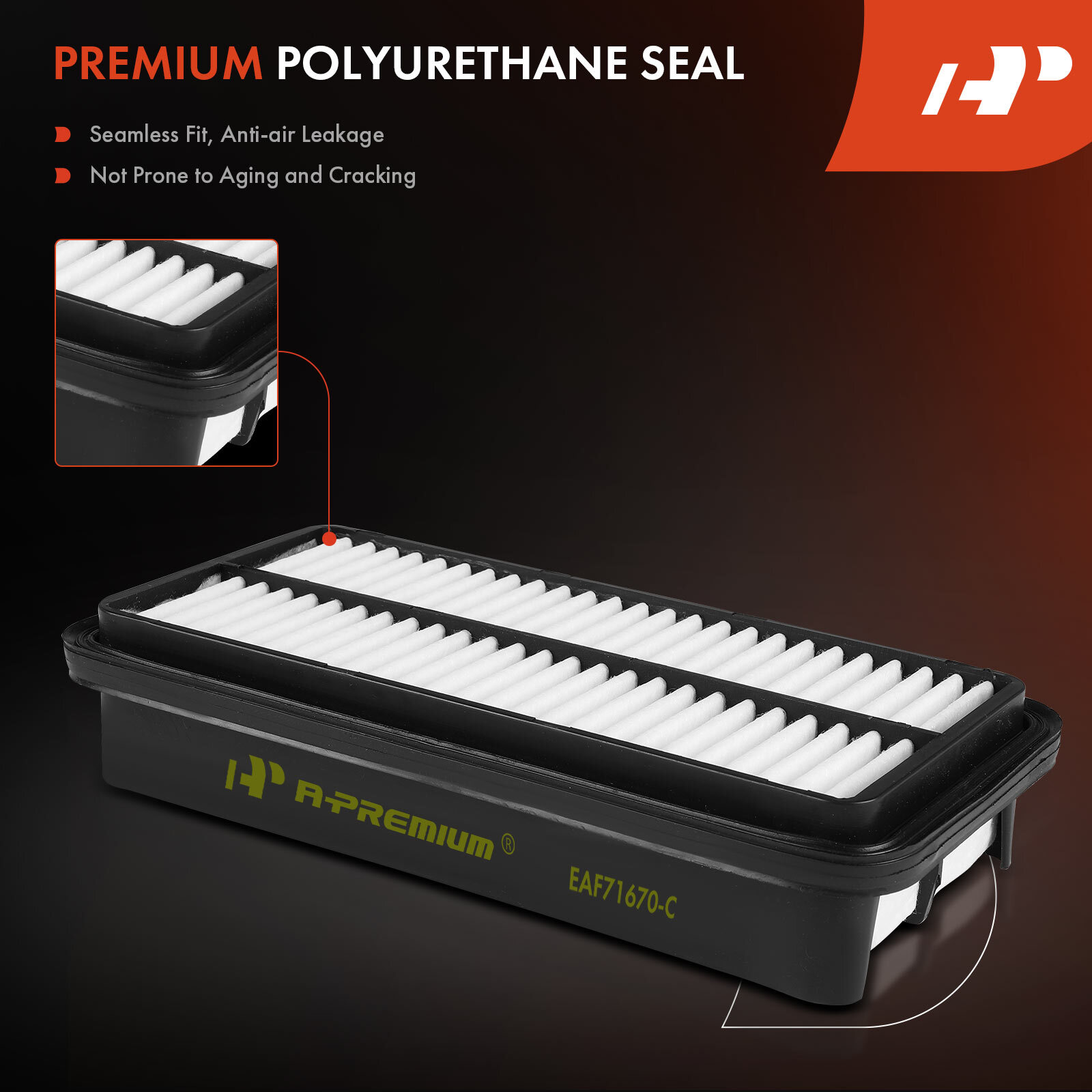 2Pcs Front Engine Air Filter for Toyota Tercel 1991-1999 Paseo 1992 ...