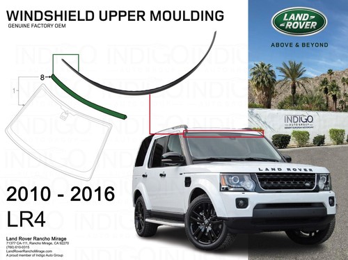 LAND ROVER WINDSHIELD UPPER MOULDING 2010-2016 LR4 LR031186 OEM | eBay