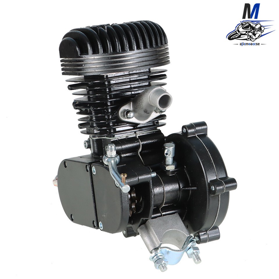 100cc Bicycle Motor Kit Bike Motorized 2 Stroke Petrol Gas Engine Set ...