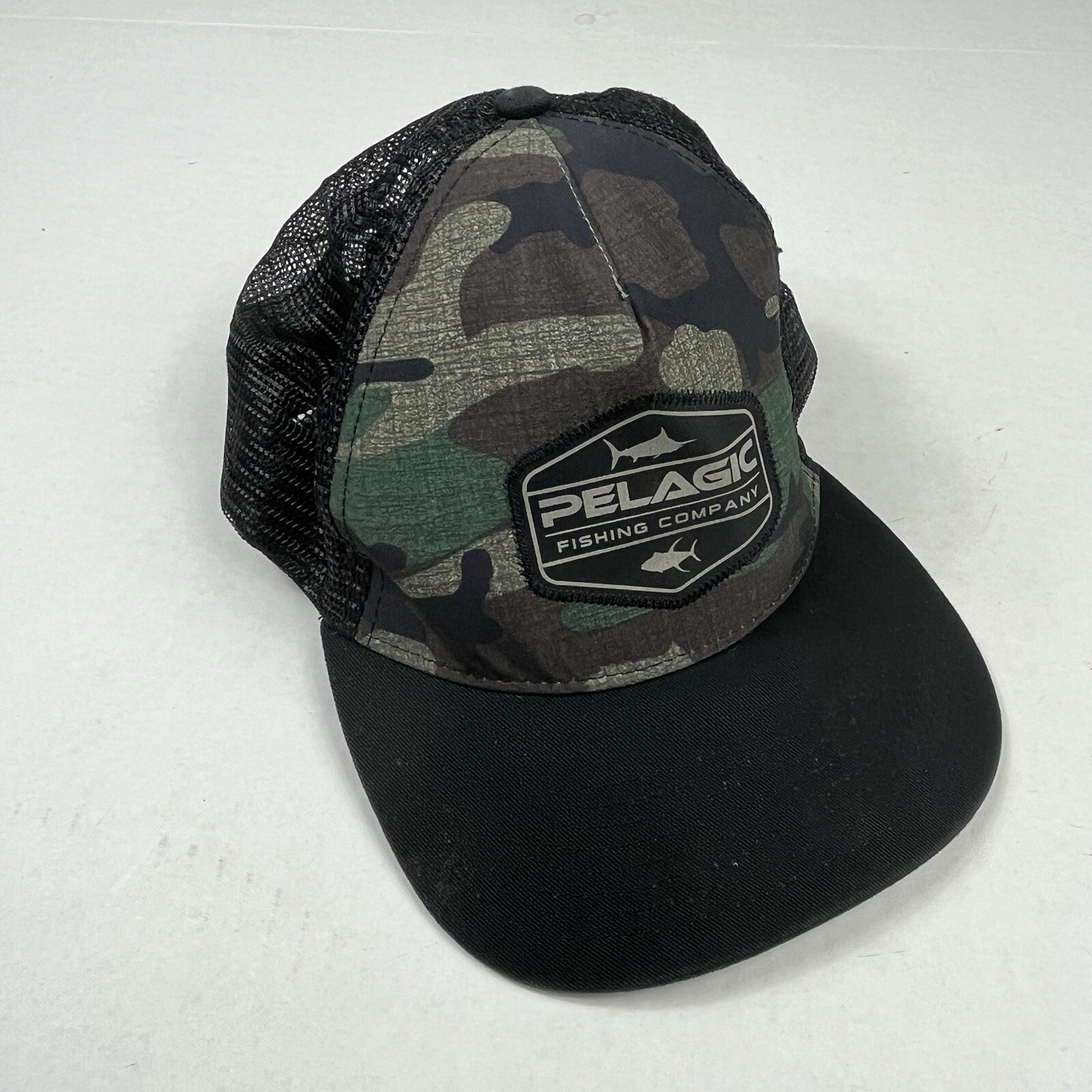 Pelagic Offshore Cap Camoflage Fishing Trucker Snapba… - Gem