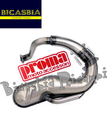 2940 - Genuine Exhaust!!! PROMA for Vespa 125 ET3 Primavera BICASBIA | eBay