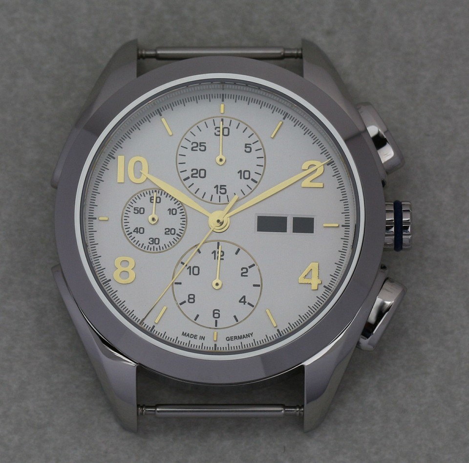 DIY KIT ETA Valjoux 7750 Watch Case + Dial + Hands 2x Sapphire 42mm ...