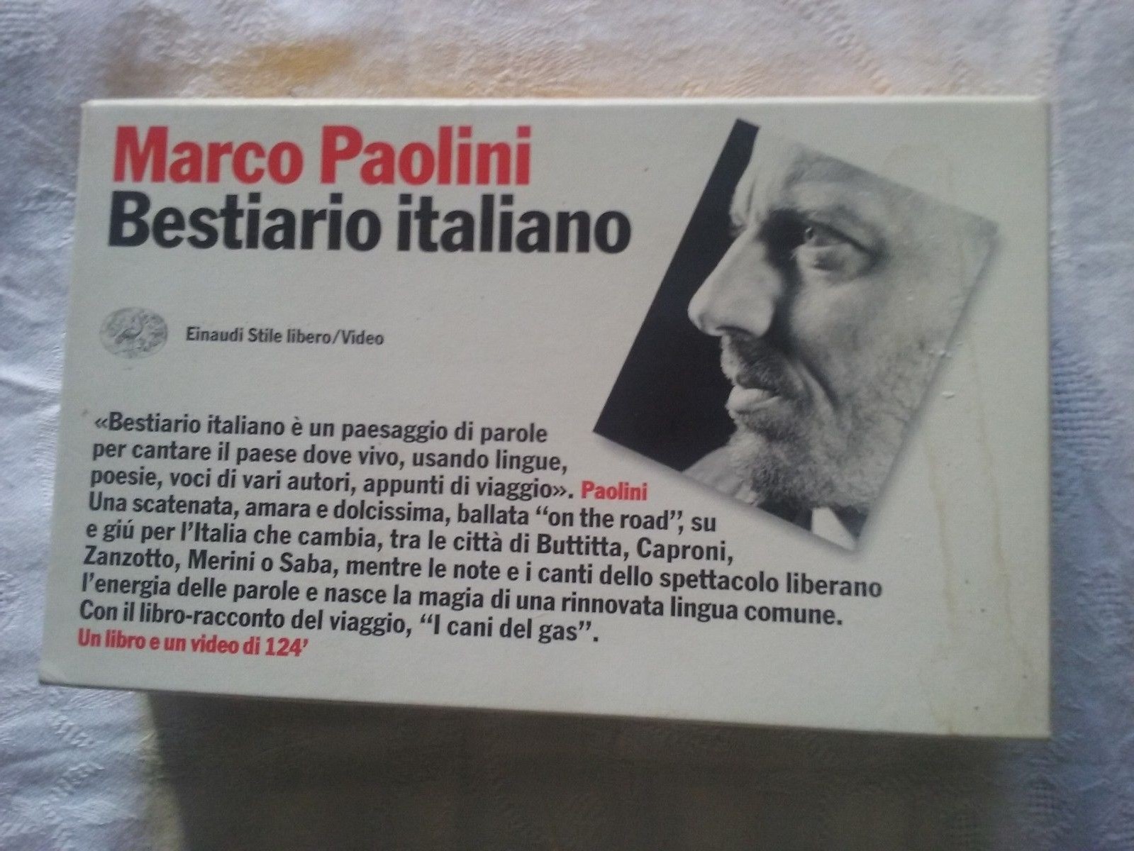 Bestiario italiano I cani del gas - M. Paolini - Ed. Einaudi ...