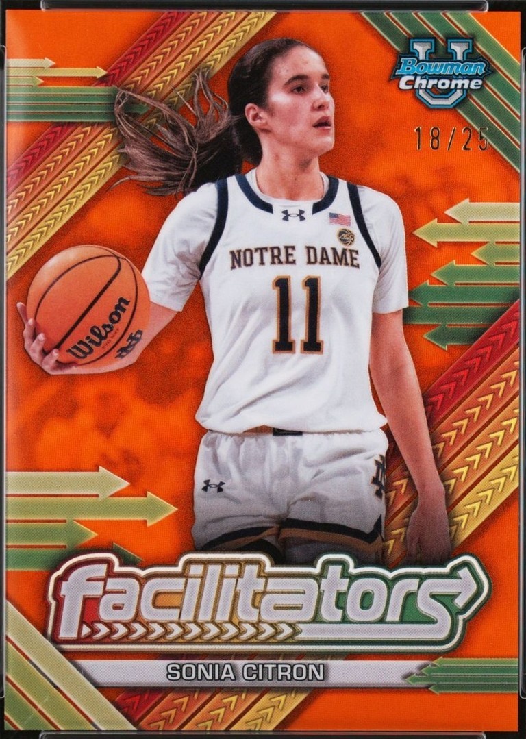 2024-25 Bowman University Chrome - Facilitators Sonia Citron #F-16 ...