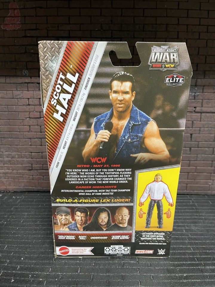 WWE Elite MONDAY NIGHT WAR WWE vs WCW SCOTT HALL Figure MIP | eBay