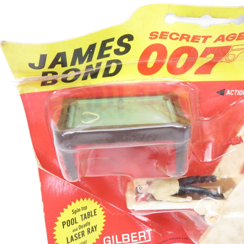 Vintage 1965 AC Gilbert James Bond 007 - Goldfinger's Laser Ray & Pool ...