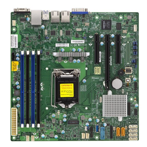 Supermicro X11SSL-F Intel C232 Xeon E3-1200 v6/v5 LGA 1151 DDR4 mATX ...