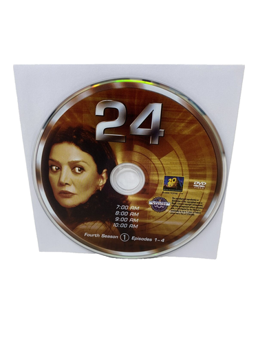 24 TV Show Season 4 Four DVD Replacement Disc 1 | eBay