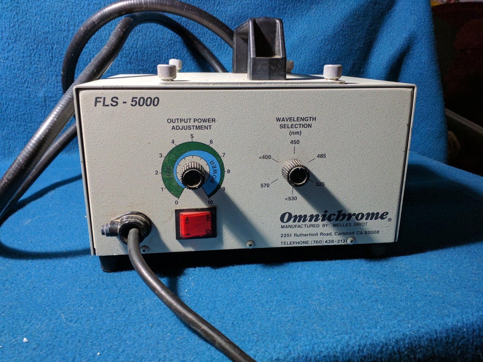 Omnichrome FLS 5000 Forensic Light Source Alternative Light Source | eBay