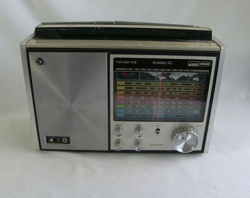 WARDS AIRLINE FM AM CB 8 Band Shortwave 1473 Radio TRANSCONTINENTAL ...