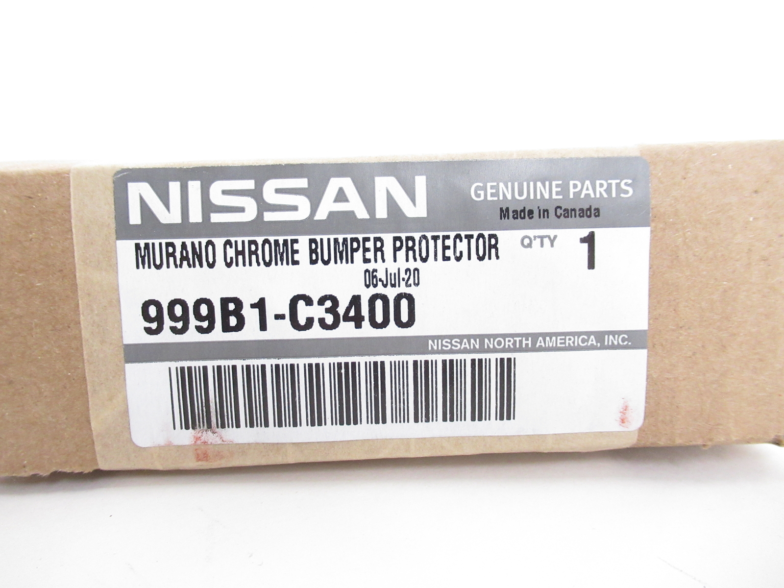 Genuine OEM Nissan 999B1-C3400 Rear Bumper Guard Scuff Protector 2015 ...