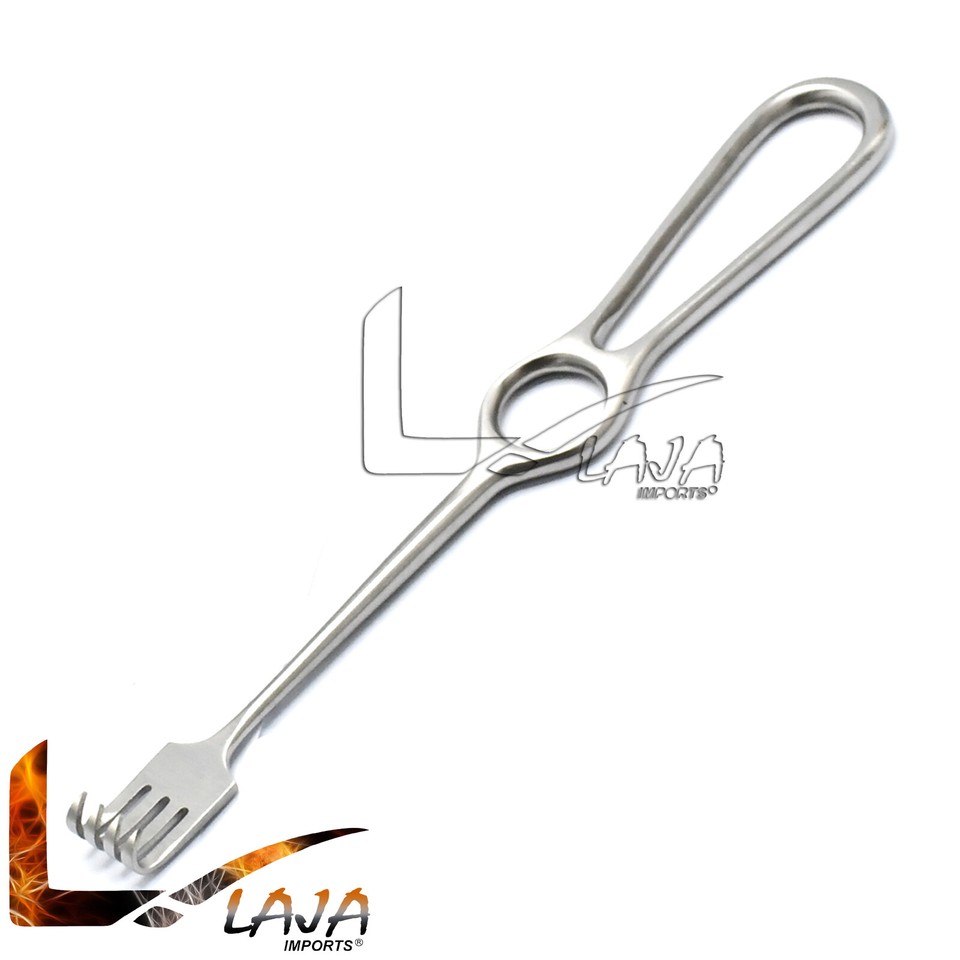 Volkmann Retractor 4 Prong Sharp 8.5" Surgical Instrument Stainless ...