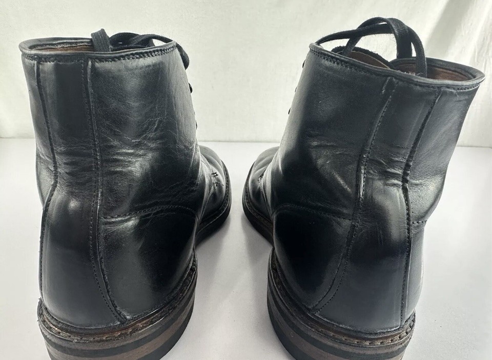 Allen Edmonds - Higgins Mill Boots - Black - Leather - Mens (Size 10.5 ...