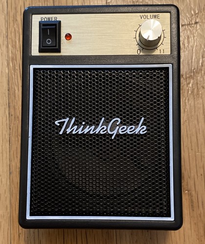 ThinkGeek TGA912-01 Mini Music Amplifier for Rock Guitar Shirt | eBay