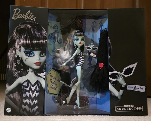 ️IN HAND ️SHIPS NOW Monster High Skullector Frankie Stein x Barbie Doll ...