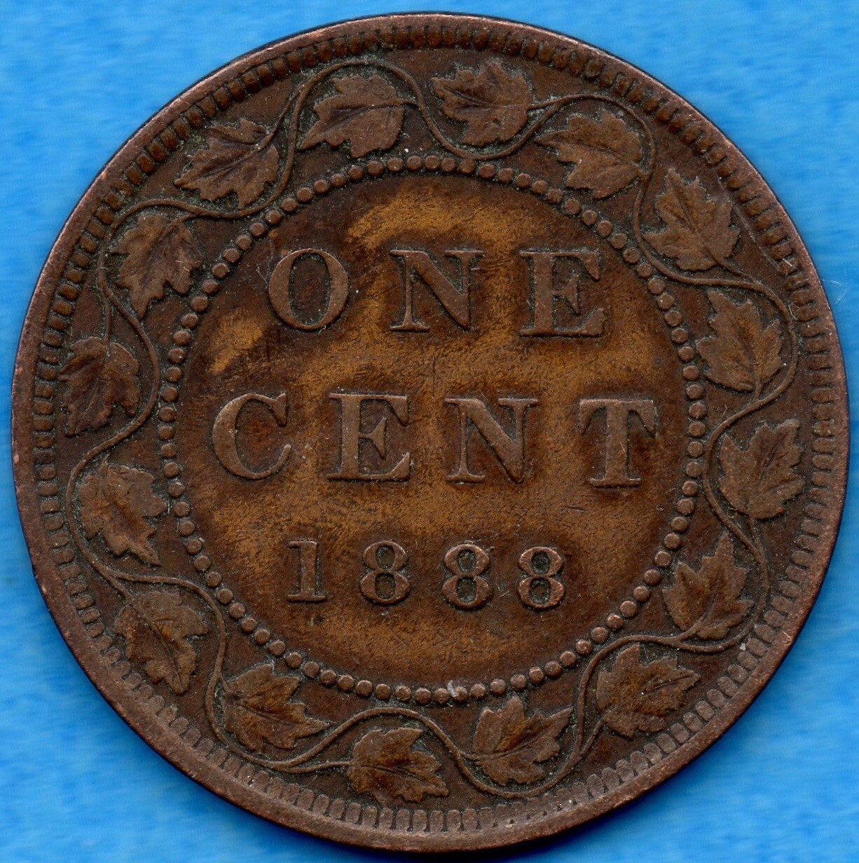 Canada 1888 1 Cent One Large Cent Coin - VF/EF | eBay