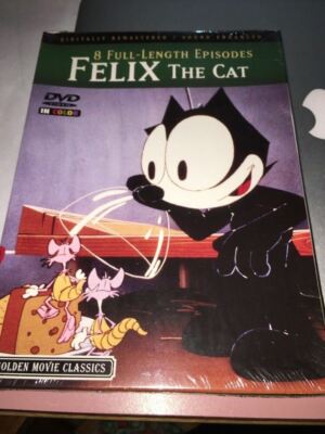 felix the cat dvd 8 full length episodes rare Brans New-SHIPS N 24 ...