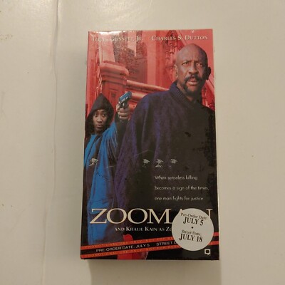 B12 Zooman VHS Tape Screener Promo Sealed Louis Gossett Jr.- Charles S ...