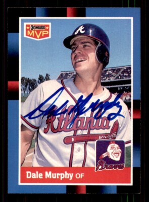 1988 Donruss Baseball #BC-14 Dale Murphy Signed Autograph (no COA) | eBay
