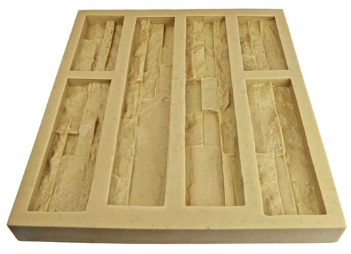 Veneer Stone Rubber Mold for Concrete or Plaster, Western Quick Fit ...