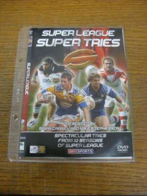 2005 Rugby League: DVD - Super League Super Tries [Original Sleeve ...