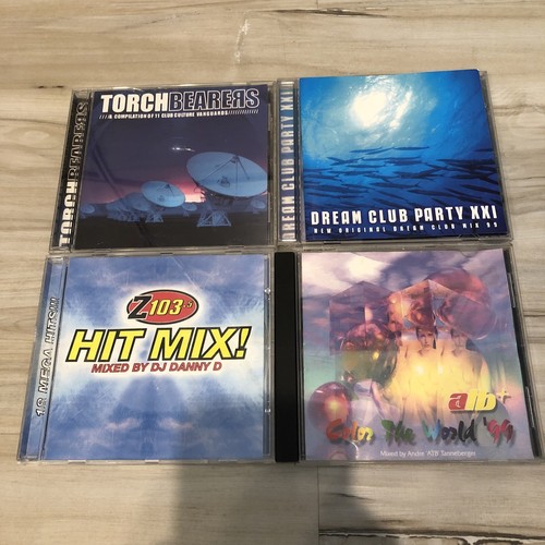 4 Rare Electronic 90s CD’s Torchbearers Club Culture, Dream Club XXI ...
