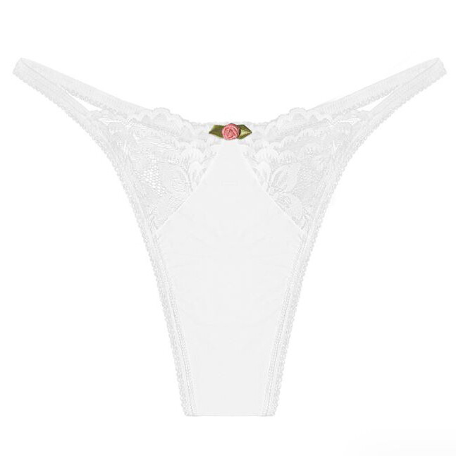 4 Pack Lot Womens Sexy Thongs G string Panties High Leg Underwear Lace ...