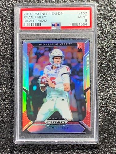 2019 Panini Prizm Draft - Draft Picks Ryan Finley #107 Silver Prizm (RC ...