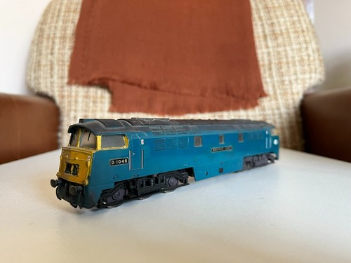 Trix Lilliput Western Lady Class 52 diesel loco D1048 BR Blue OO gauge ...