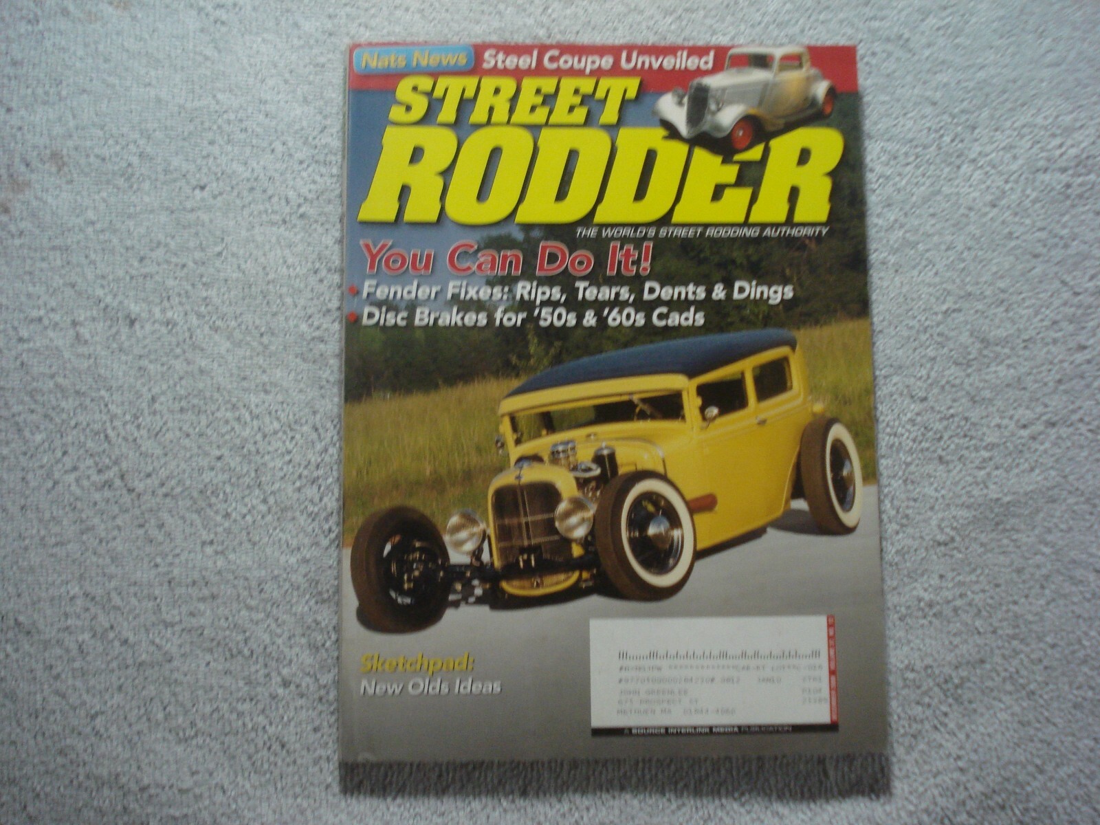 Street Rodder 2008 December Classic Hot Rod Modified Custom Cars and ...