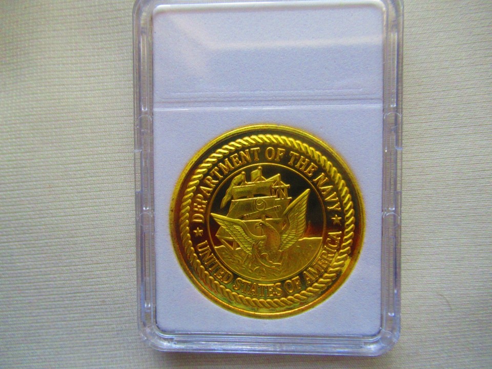 US NAVY - USS FOX DLG-33 Challenge Coin | eBay