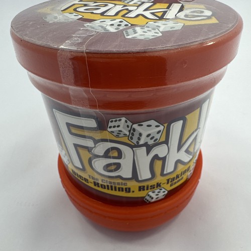 Farkle, The Classic Dice-Rolling, Risk-Taking Cup Game for 8yrs & Up, 2 ...