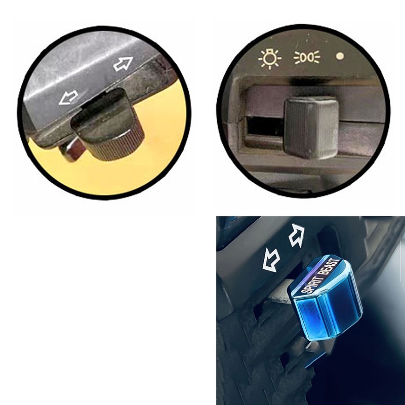 Motorcycle Switches Button Turn Signal High Low Beam Buttons Removed ...