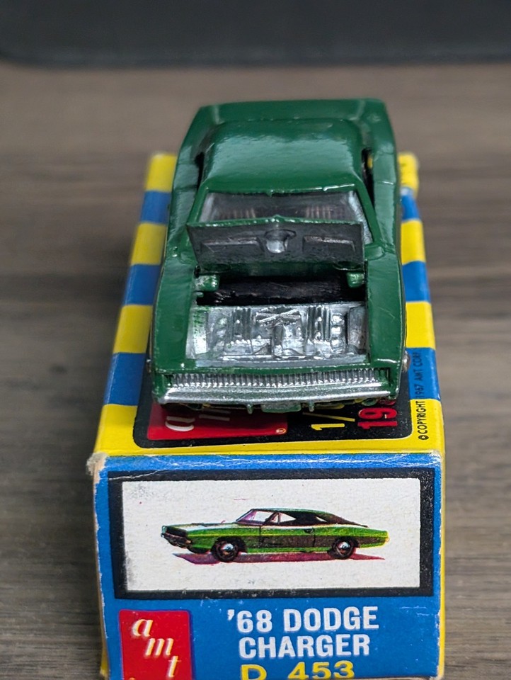AMT PUPS 1/65 Scale 1968 Dodge Charger In Box RARE | eBay