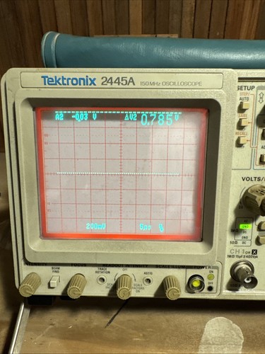 Vintage TEKTRONIX 2445A Analog Oscilloscope Tested See Desc | eBay