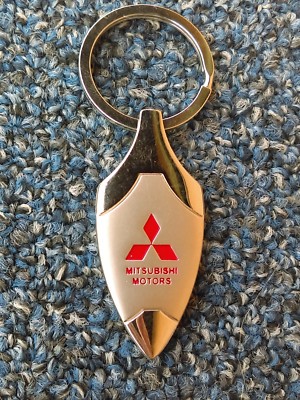 Mitsubishi Motors Automotive, Japan auto car logo Key Chain, vintage ...