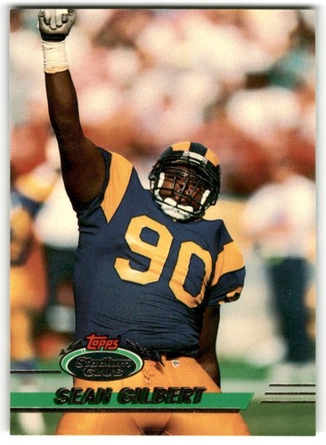 1993 Stadium Club Sean Gilbert #285 Los Angeles Rams | eBay