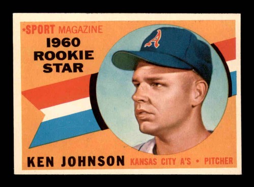 1960 Topps #135 Ken Johnson RS RC EXMT/EXMT+ X2636964 | eBay