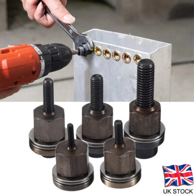5x Hand Rivet Nut Head Nuts Simple Installation Manual Riveter Rivnut ...