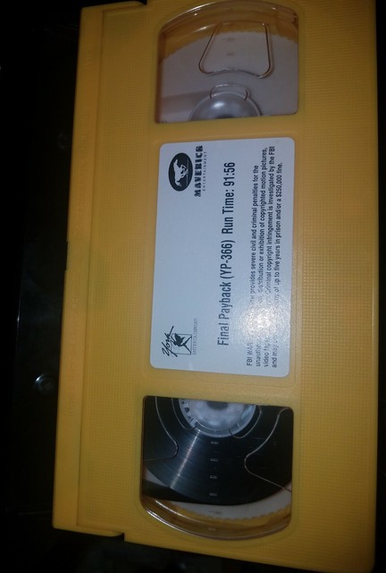 Final Payback (VHS, 2001) for sale online | eBay