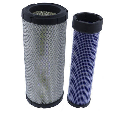 Outer & Inner Air Filter Replaces Wix 46489 46490 John Deere RE68048 ...