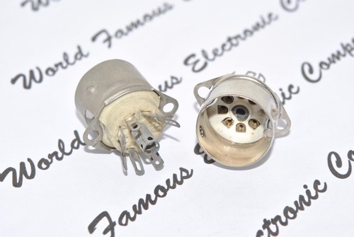 1pcs - 7 Pin Mini Ceramic Vacuum Tube Socket - NOS | eBay