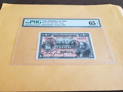 Chile PMG 65 PMG Highest rare | eBay