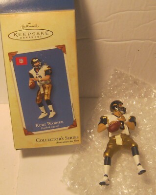2002 Hallmark Football Legends KURT WARNER in Box w Price Tab!! NR!! | eBay