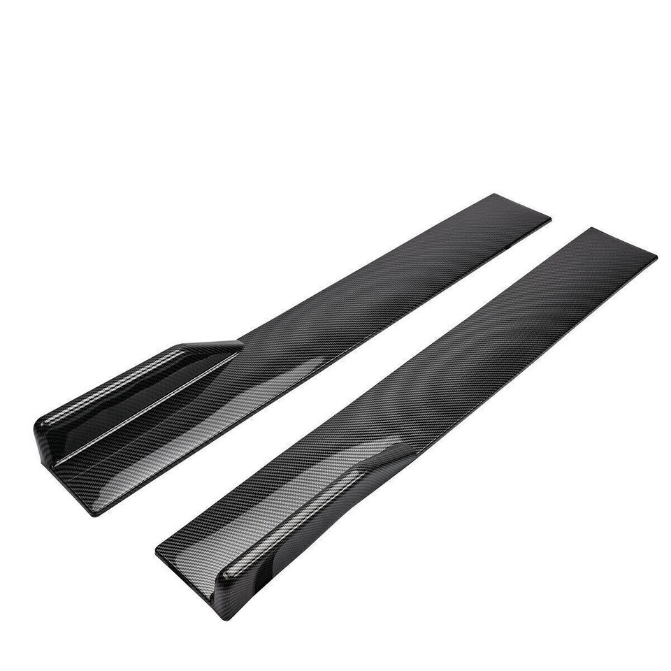 For BMW F22 235i 240i F23 F87 M2 Side Skirt Splitter Extension Carbon ...