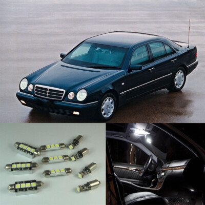 20Pcs white Interior LED light kit for Mercedes Benz E class W210 wagon ...
