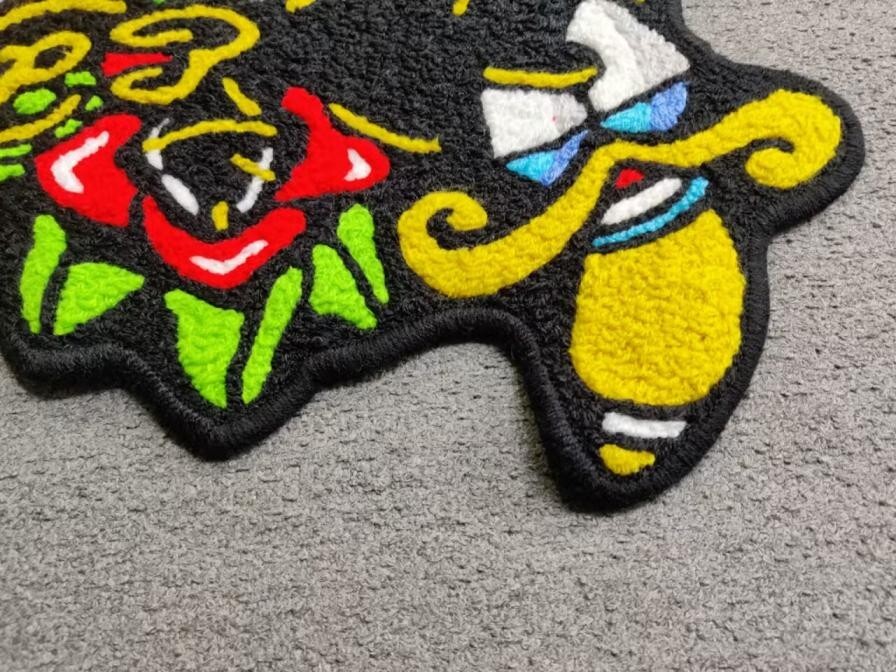 Glo Gang Chief Keef Ed Hardy Accent Area Runner Rug Living Room Accent ...