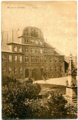 AK MARNE /HOLSTEIN, Kr. Dithmarschen Rathaus 1919 | eBay