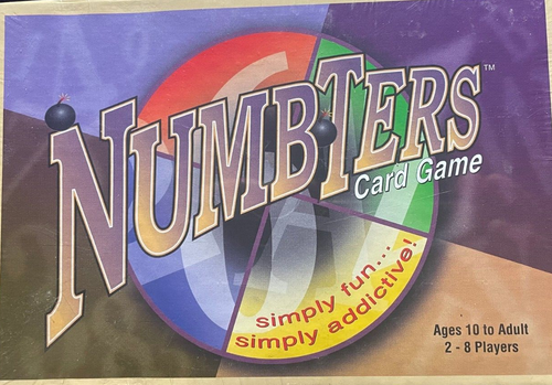 Numbters Card Game Big Toe Games 2000 Simply Fun..addictive Numb-Ters ...