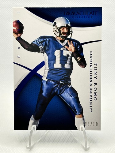 2015 Immaculate Collection #99 Tony Romo /10 (Blue) | eBay